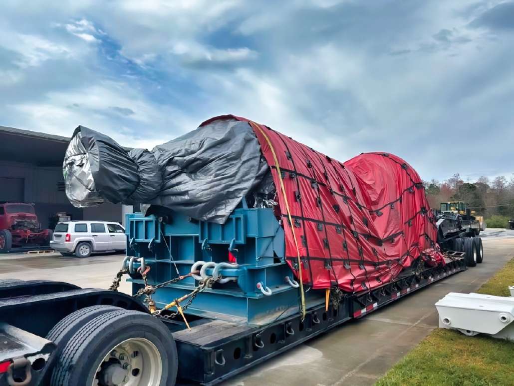 ECS Delivers Precision in Oversized Cargo Transport from USA to ...