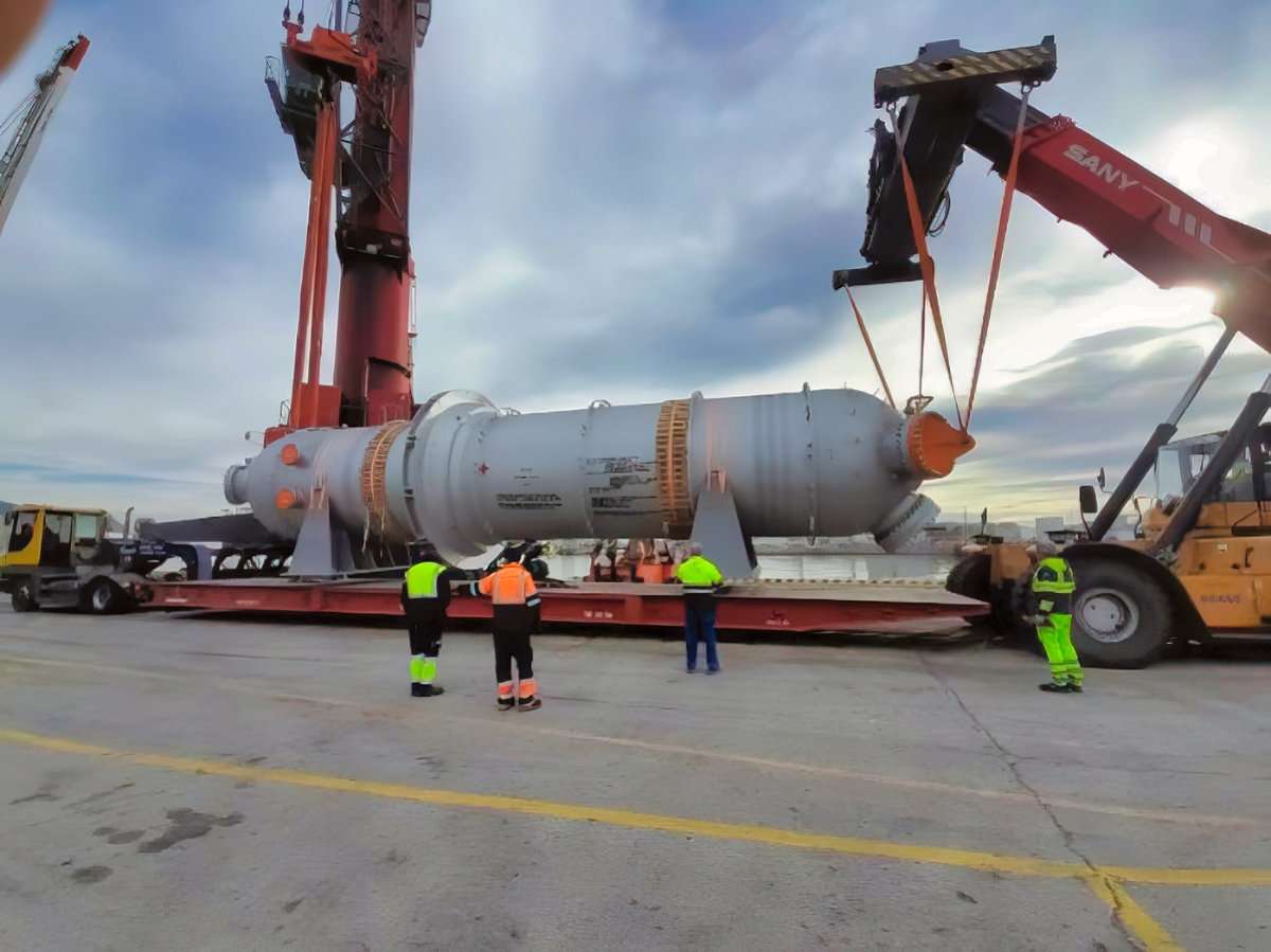Helka Global Logistics Delivers Critical Heat Exchanger – World Project ...