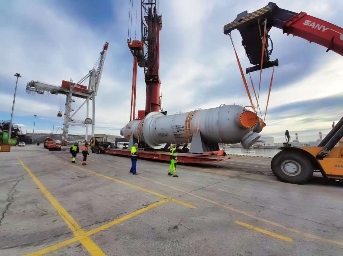 Helka Global Logistics Delivers Critical Heat Exchanger – World Project ...