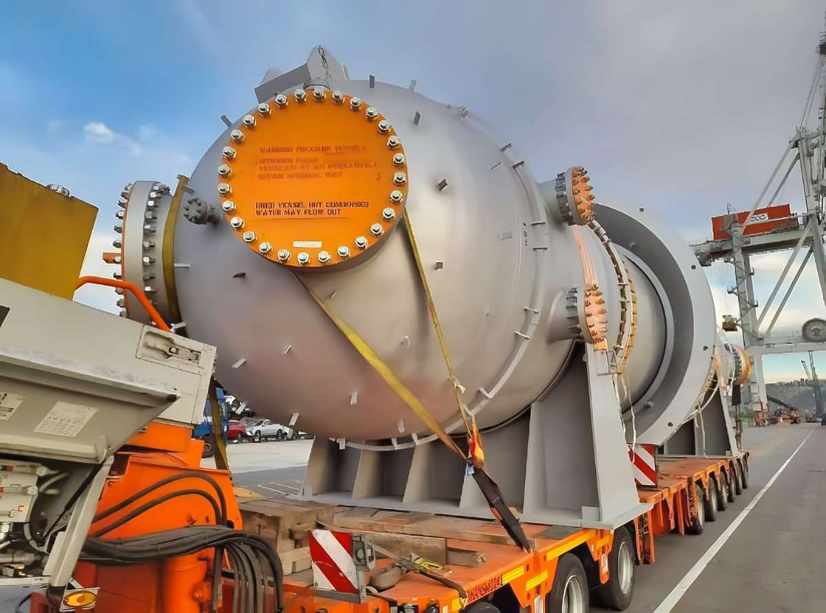 Helka Global Logistics Delivers Critical Heat Exchanger – World Project ...