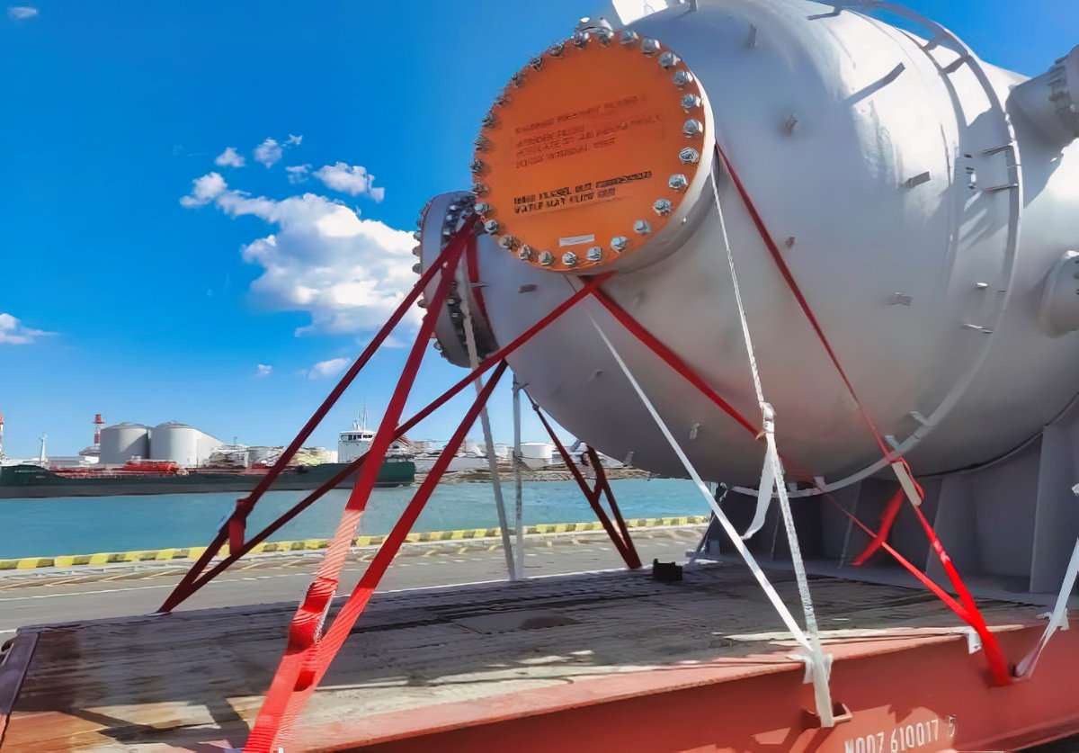 Helka Global Logistics Delivers Critical Heat Exchanger – World Project ...